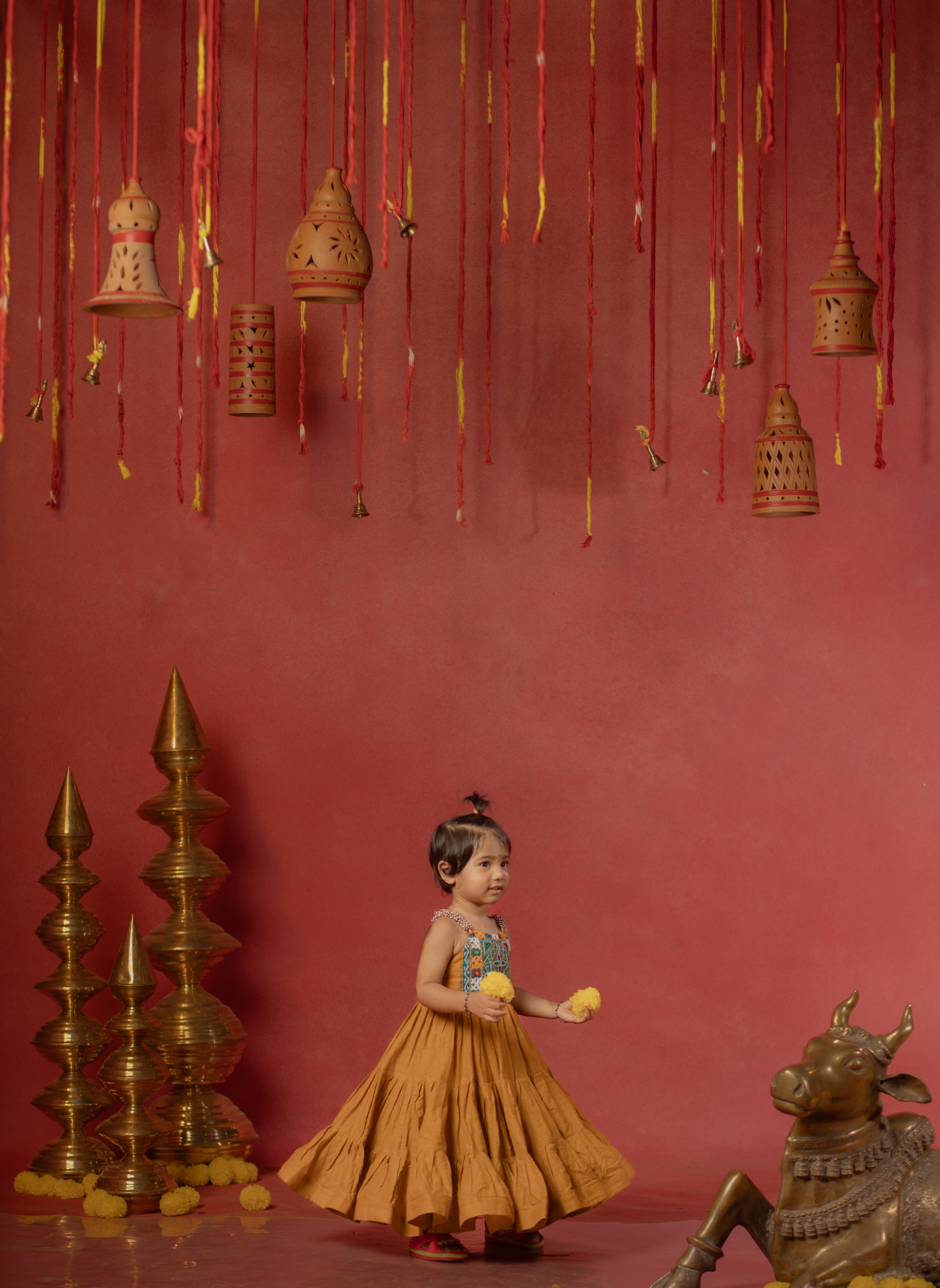 Musted Yellow One Piece Dress | Tamaivi